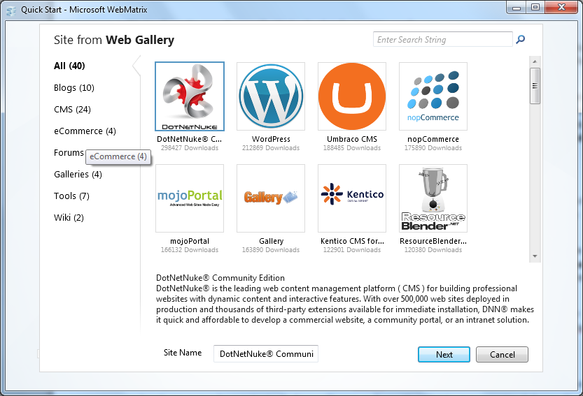 Una intro a WebMatrix: Open Source, Desarrollo Web y la plataforma Microsoft - RedUSERS