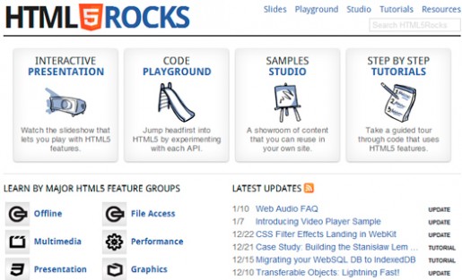 HTML5 Rocks - RedUSERS