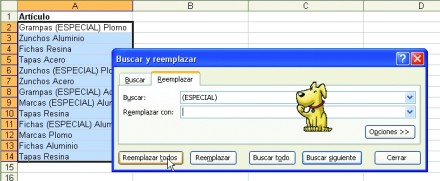 Excel: eliminar texto - RedUSERS
