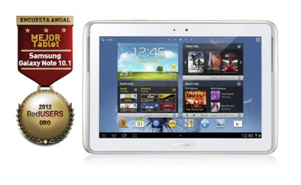 Premios RedUSERS 2012: Galaxy Note 10.1 se corona como la mejor tablet ...
