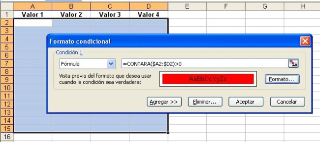 Excel: Pasos para destacar filas - RedUSERS