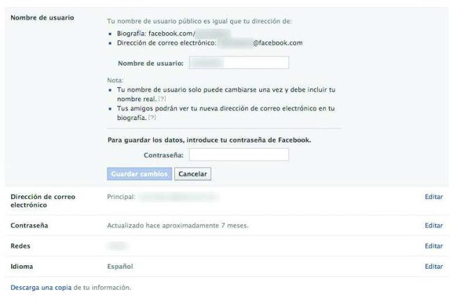 Facebook: Pasos para lograr una URL más corta - RedUSERS