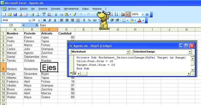Excel: Agrandar una celda con efecto lupa - RedUSERS