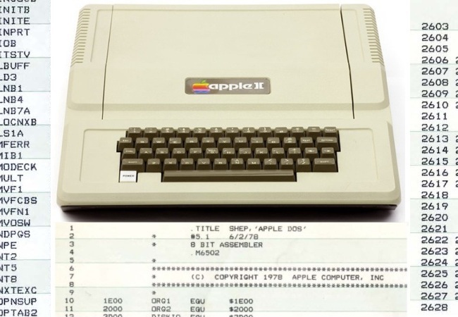 Publican el código original de la Apple II - RedUSERS