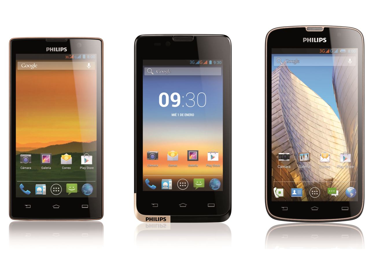 Philips lanza su línea de smartphones en la Argentina - RedUSERS