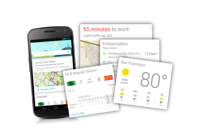 Google Now mostrará información de cualquier app de terceros - RedUSERS