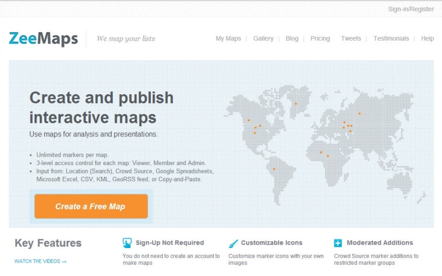 ZeeMaps: Creá un mapa social - RedUSERS