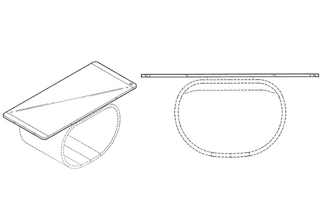 LG patenta el diseño de un smartphone flexible capaz de convertirse en ...