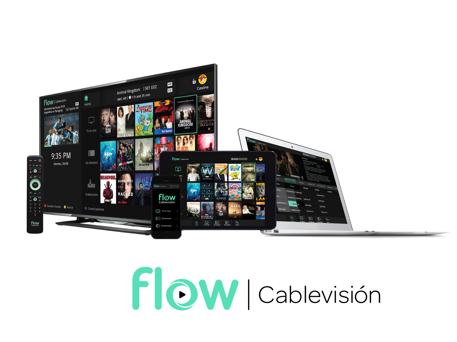 Cablevisión presentó Flow, una plataforma que lleva sus contenidos a ...