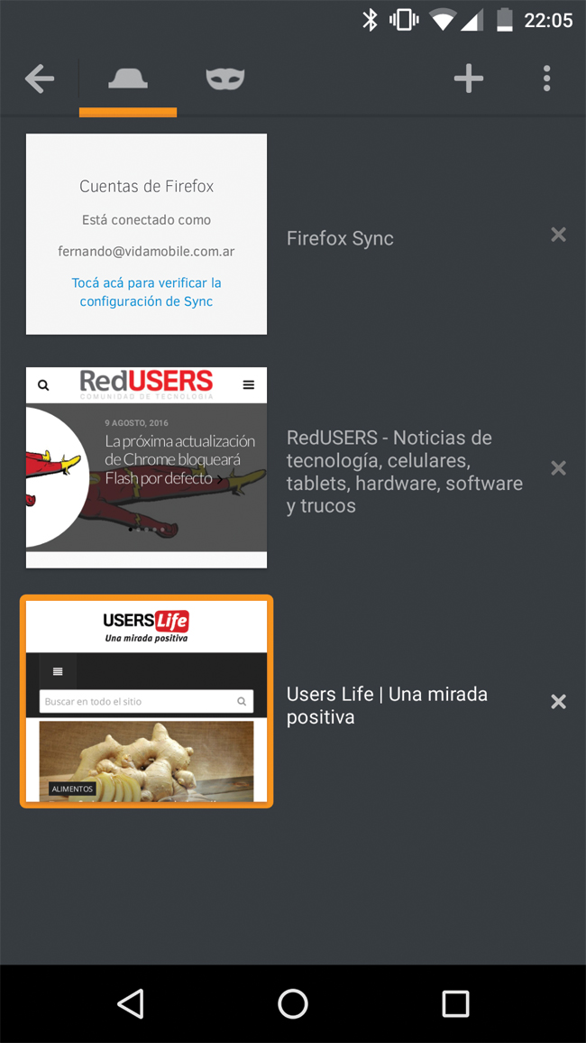 Firefox: Trabajar con textos en Android - RedUSERS