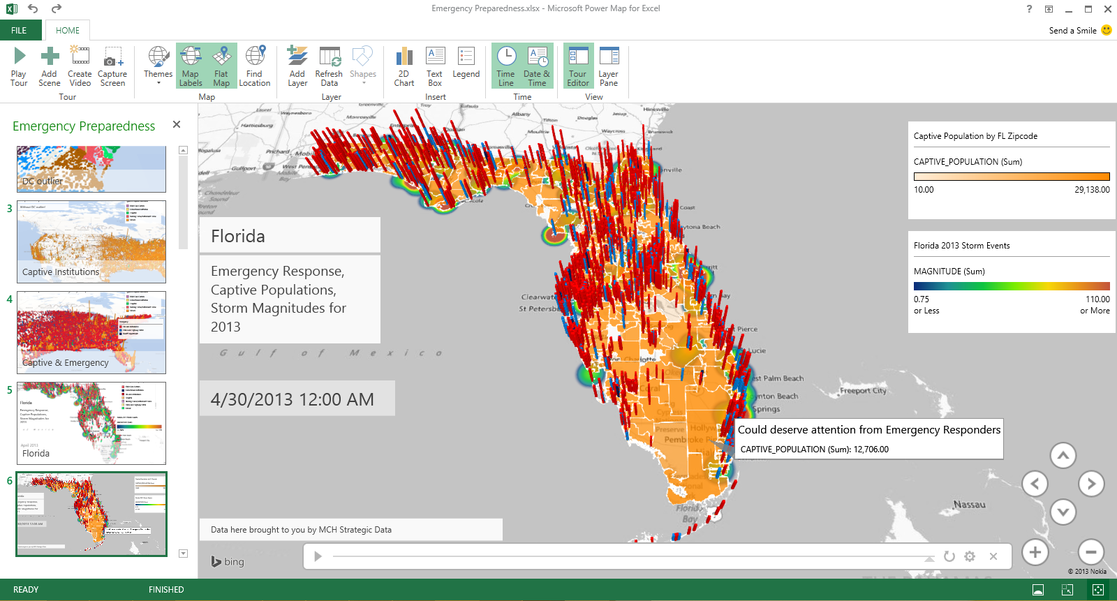 Cómo funciona mapas 3D en Excel - RedUSERS