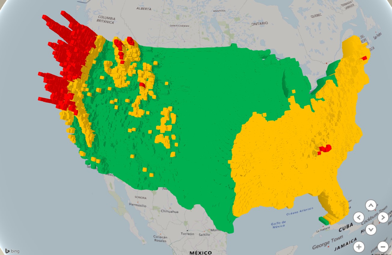 Cómo funciona mapas 3D en Excel - RedUSERS