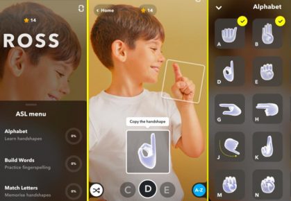 Snapchat lanza utilidad para el aprendizaje del lenguaje de signos (ASL ...
