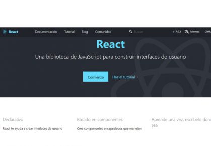 CREA UNA SPA CON REACT - RedUSERS