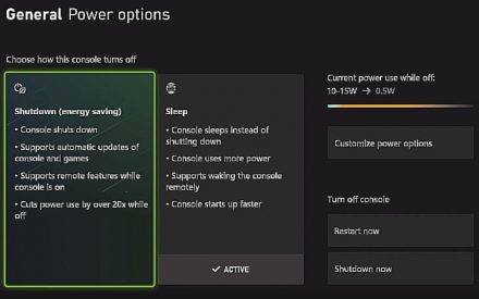 Xbox ofrece nuevas opciones de ahorro de energía - RedUSERS