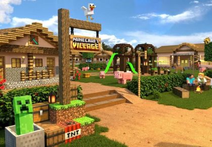 Minecraft tendrá parques temáticos - RedUSERS